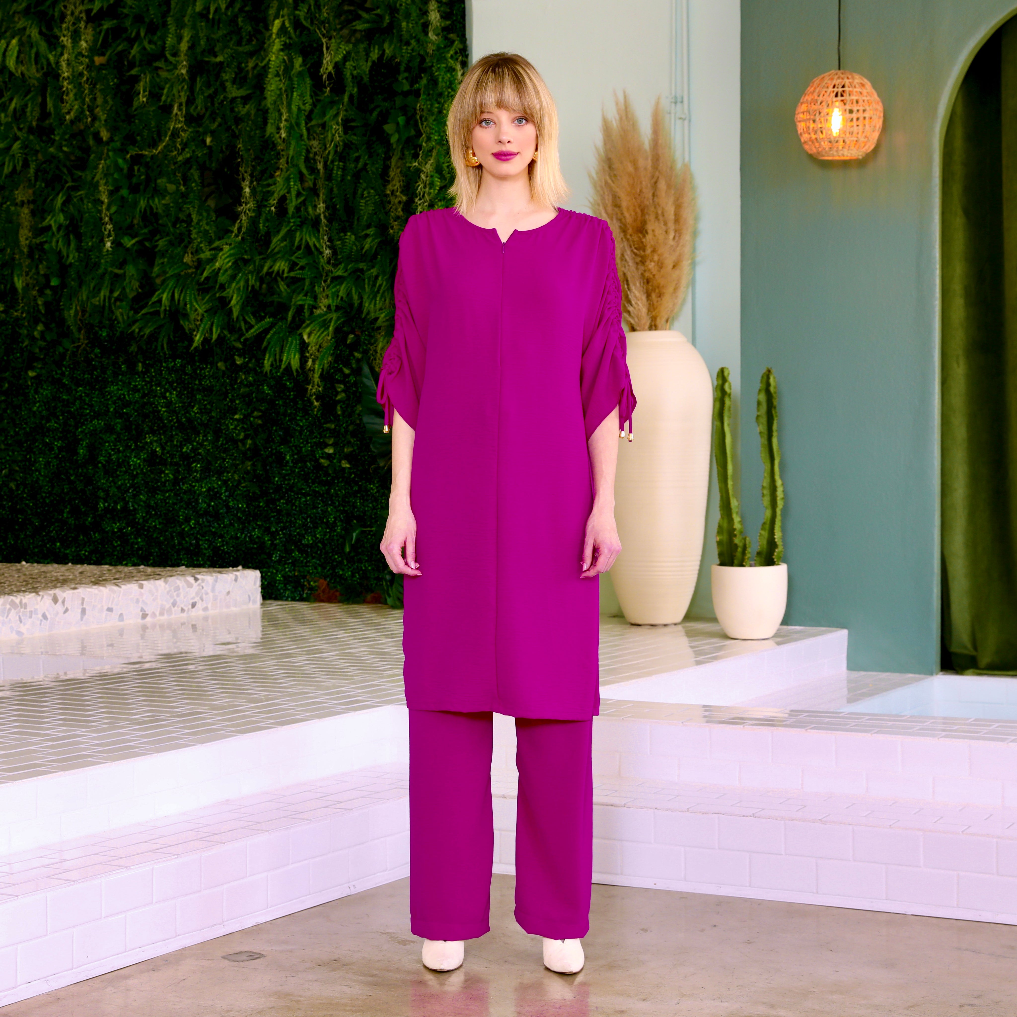 DRAW pants MAGENTA *CUSTOM ORDER* | Linear Collection