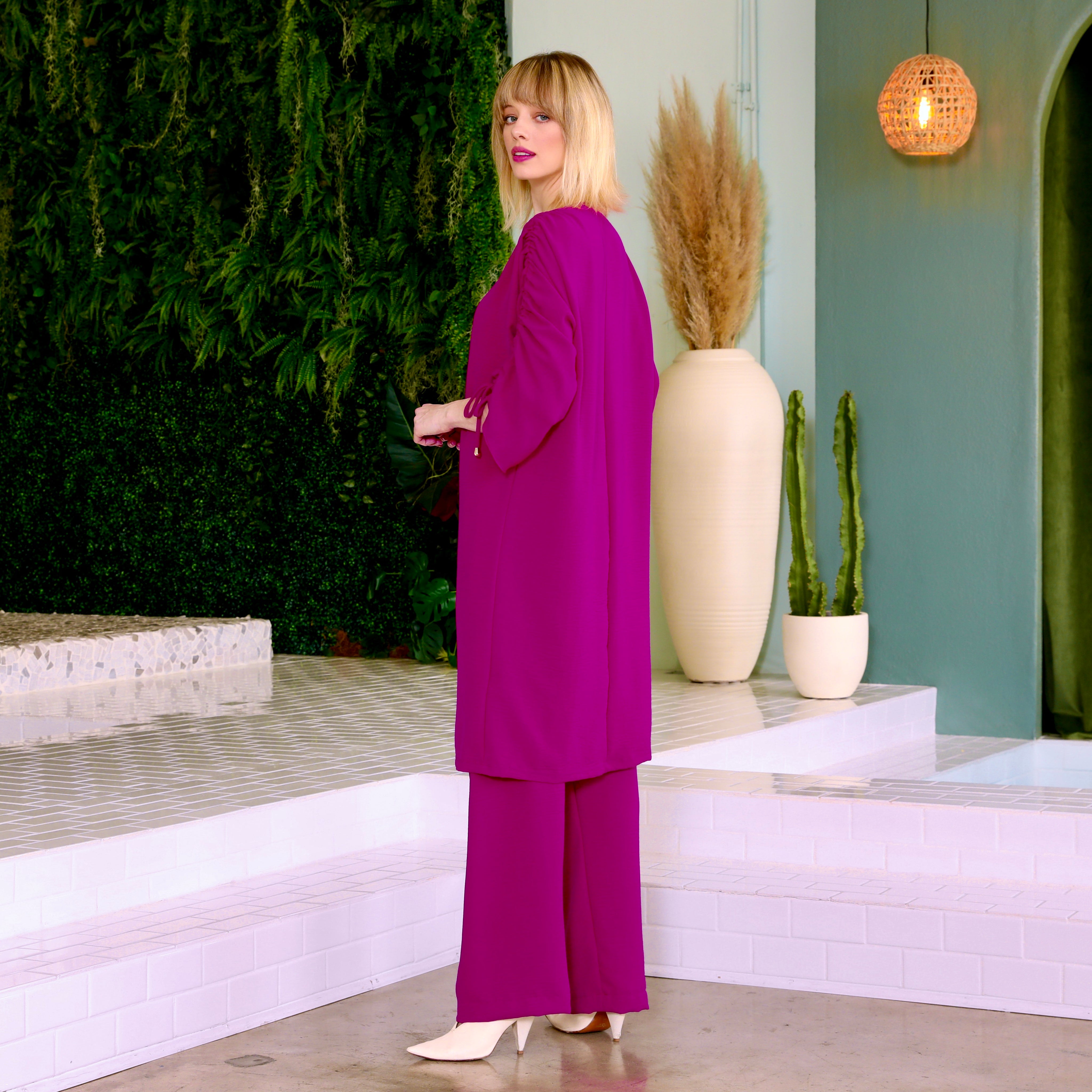 DRAW pants MAGENTA *CUSTOM ORDER* | Linear Collection